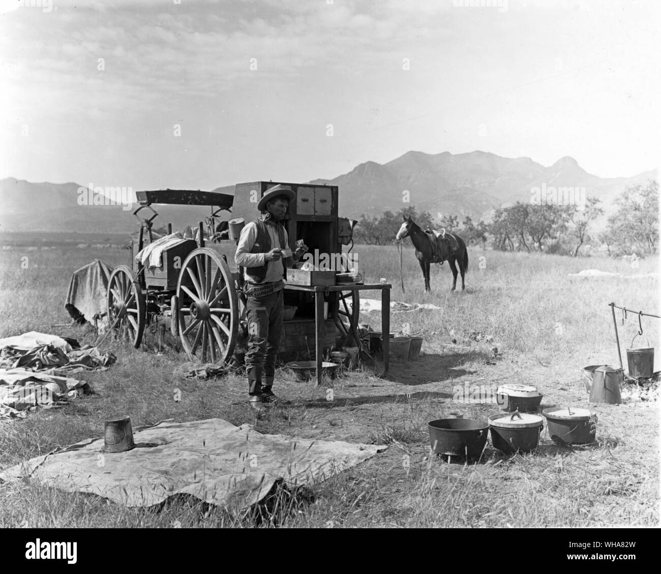 Line Camp Stock Photo - Alamy