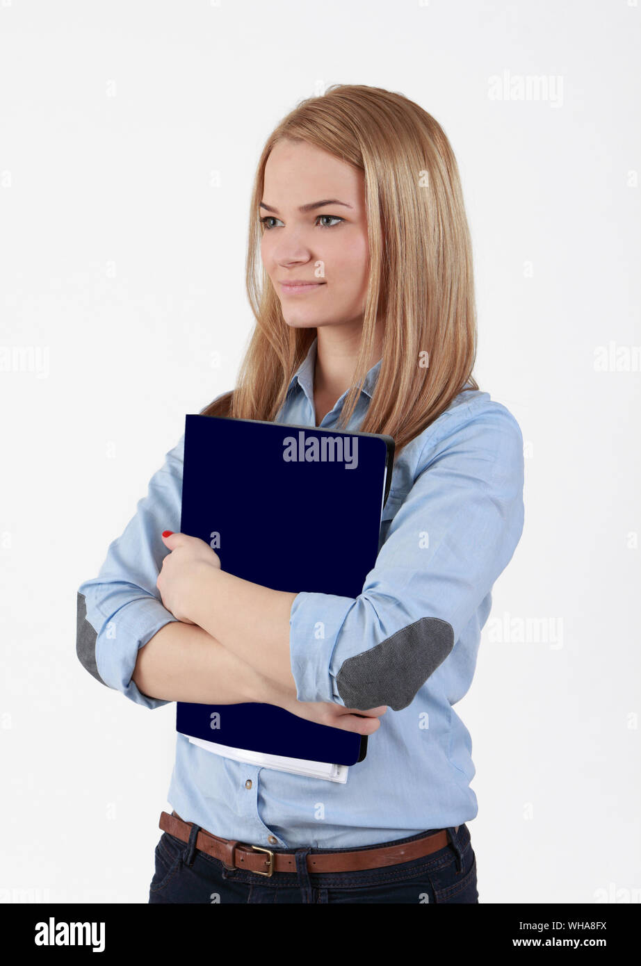 Holding file folder hi-res stock photography and images - Alamy