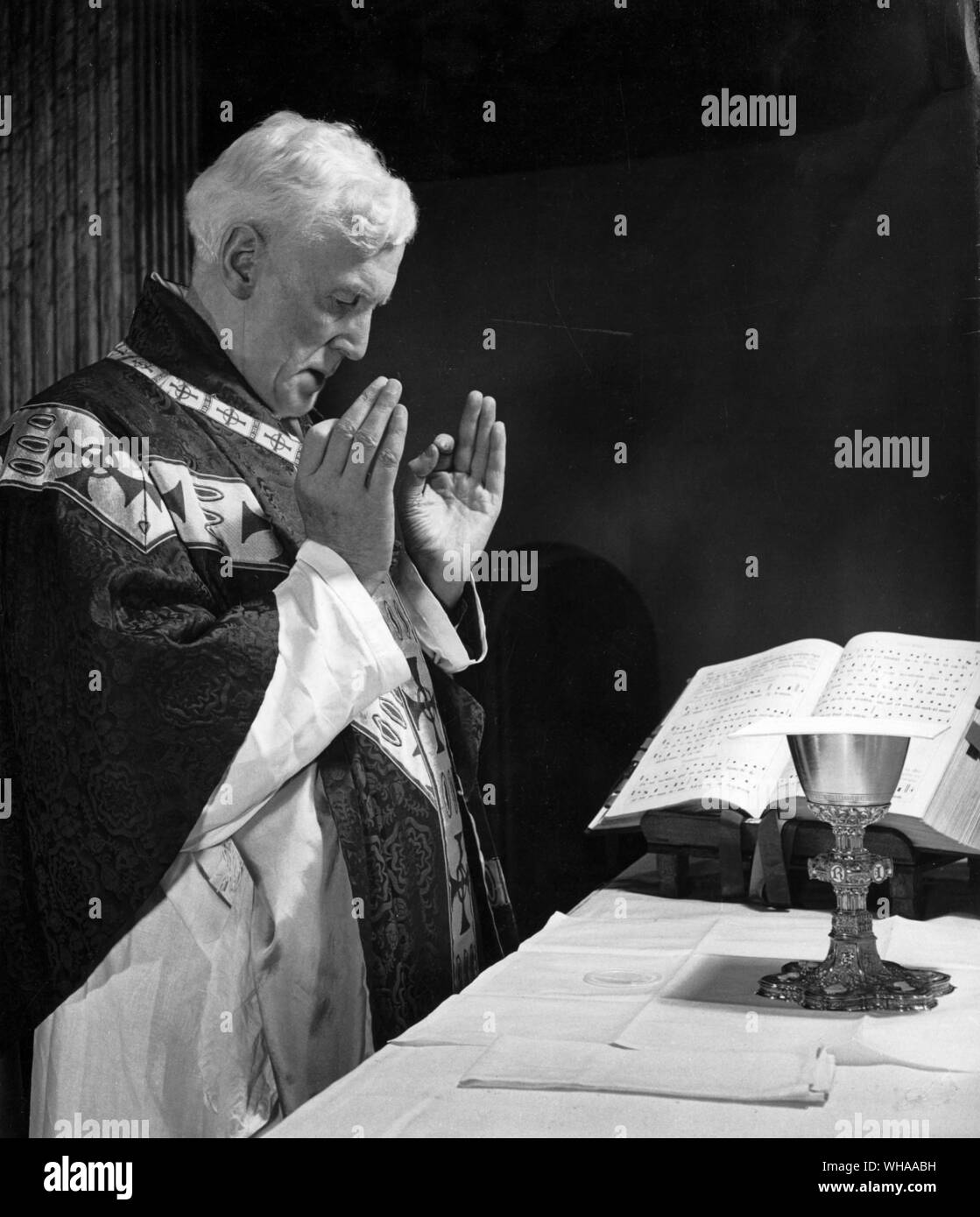 Religion . Catholic Rites. Mass Stock Photo - Alamy