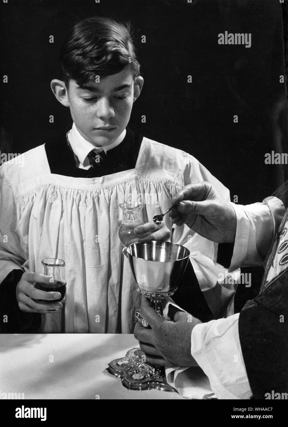 Religion . Catholic Rites. Mass Stock Photo - Alamy