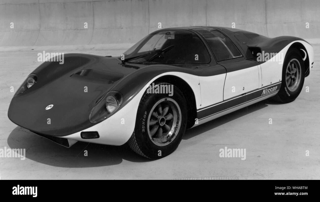 Nissan R380 2 litre Group 6 coupe Stock Photo - Alamy