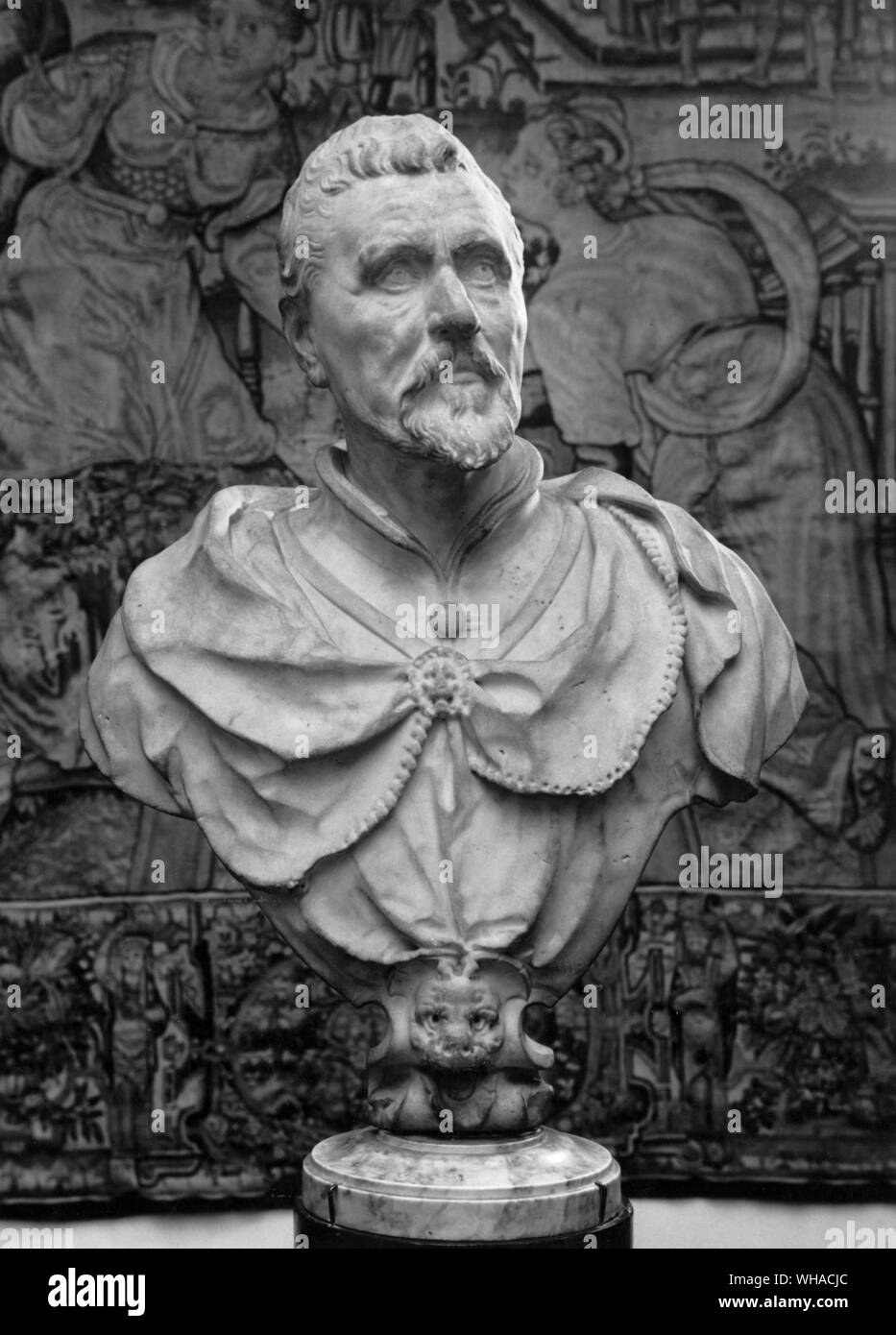 Hendrick de Keyser. Bust of Vincent Jacobsz Coster 1608 Stock Photo - Alamy