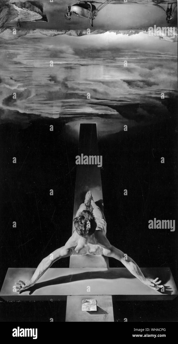 Salvador Dali. Christ of St John of The Cross. 1951 Stock Photo - Alamy