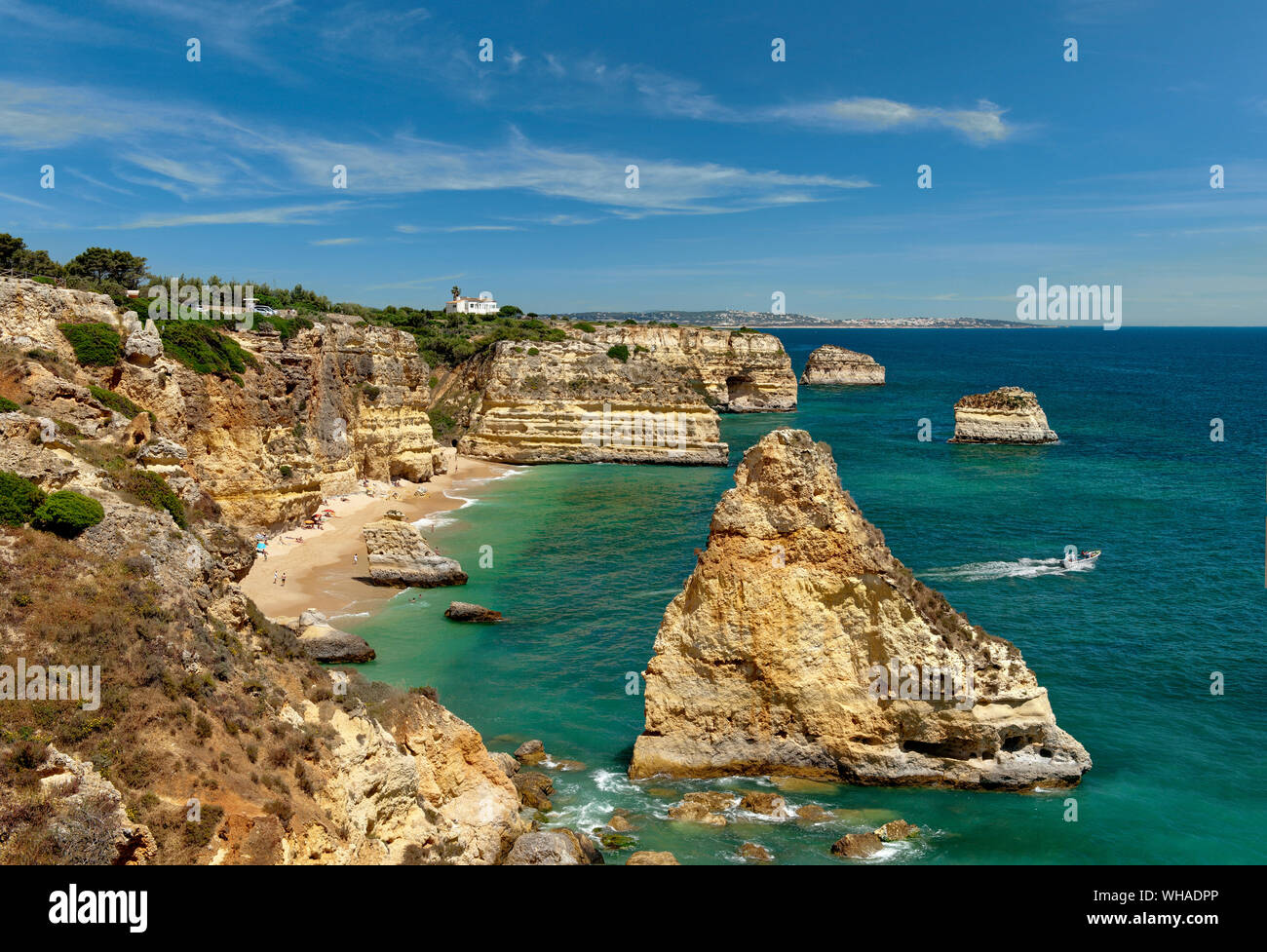 Praia da Marinha, the Algarve, Portugal Stock Photo - Alamy
