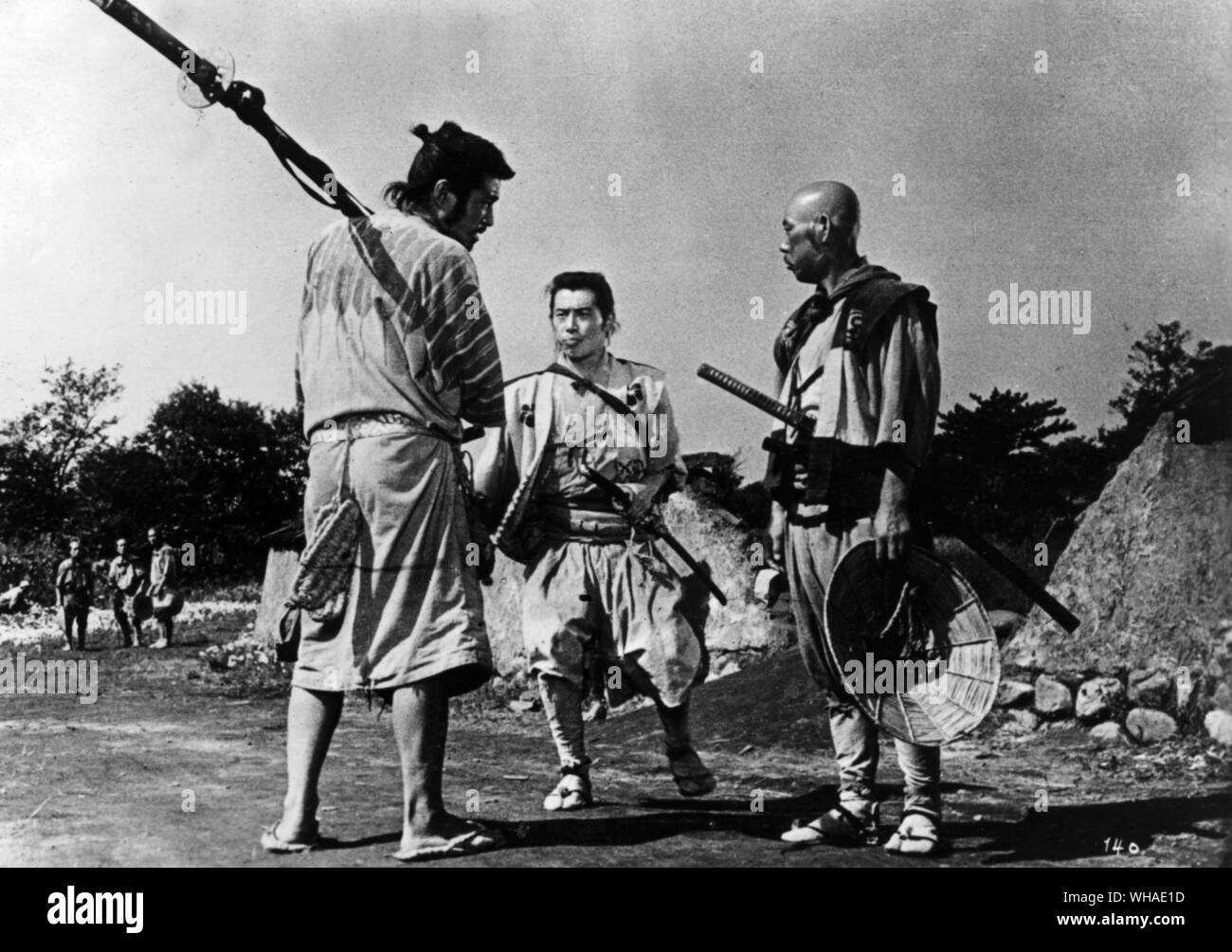 Seven samurai 1954 hi-res stock photography and images - Alamy
