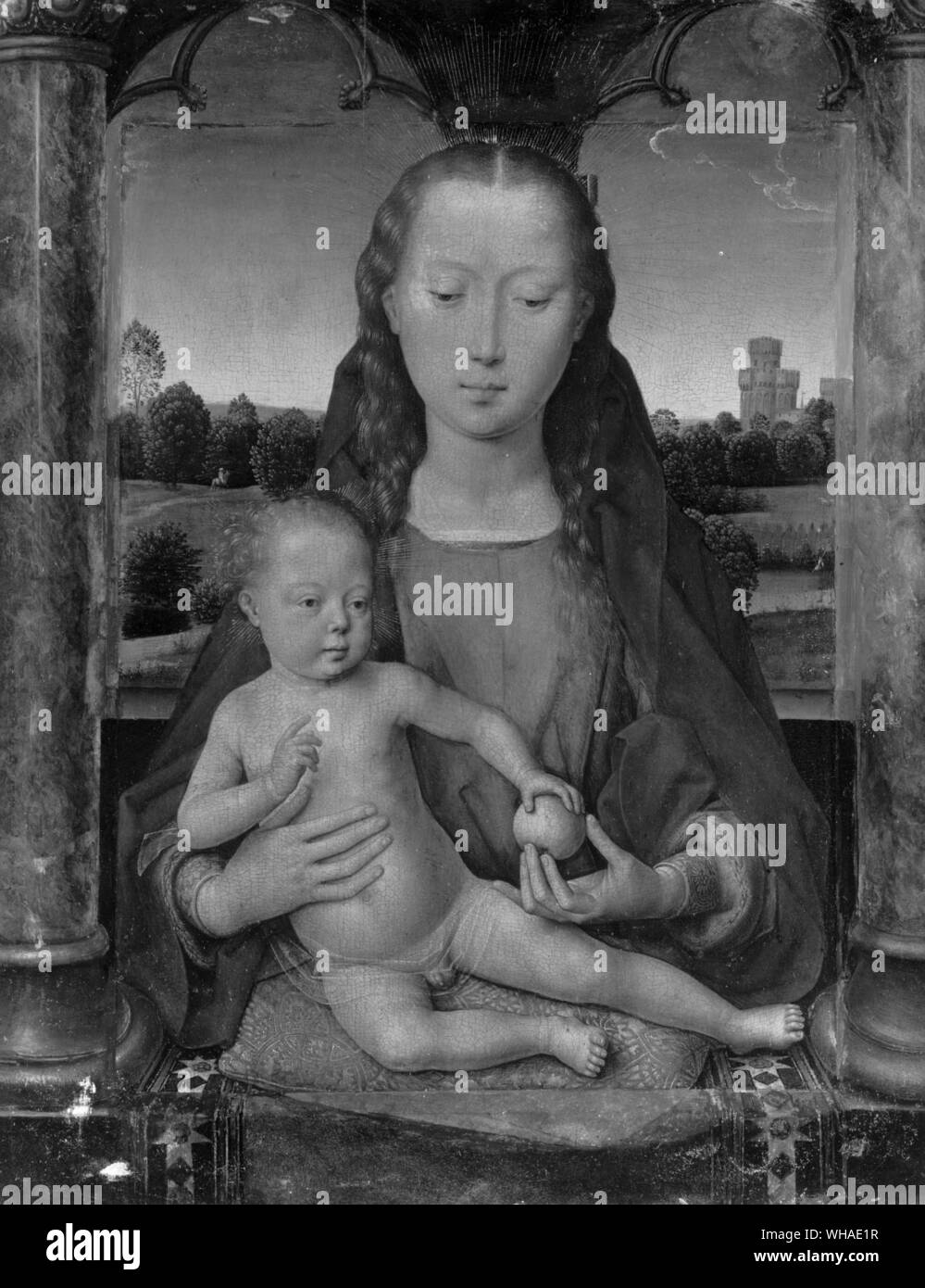 Hans Memling. Madonna & Child Stock Photo - Alamy