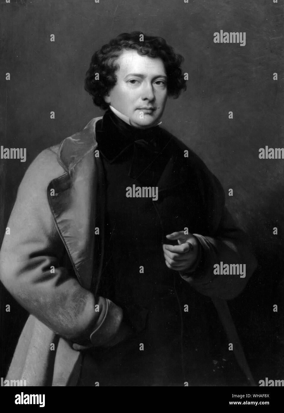 The actor Samson performing during the Second Empire Stock Photo - Alamy