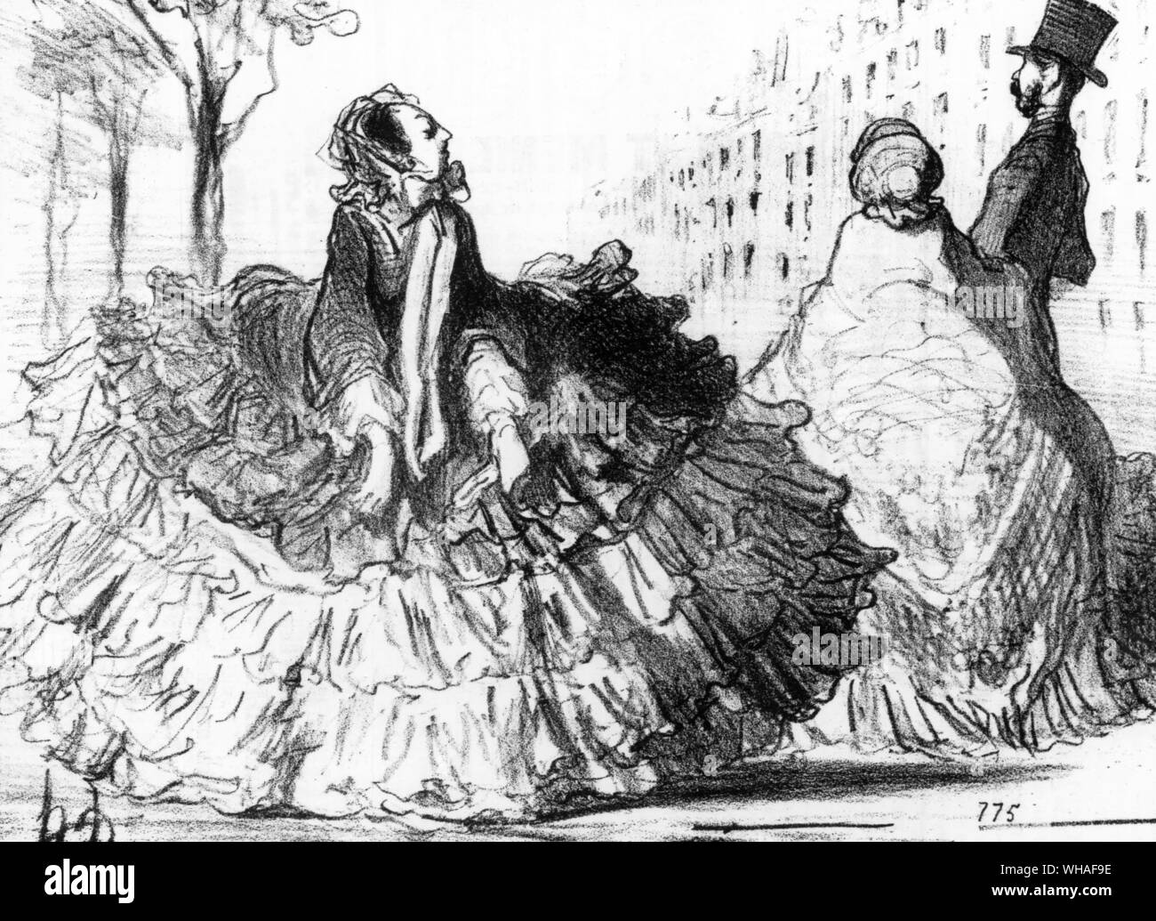 Honoré daumier cartoon Black and White Stock Photos & Images - Alamy