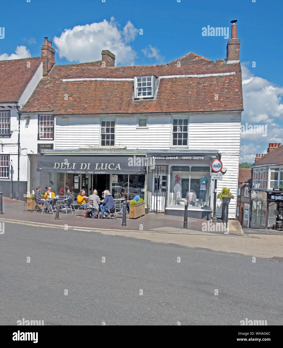 Westerham Kent Restaurant Stock Photo - Alamy