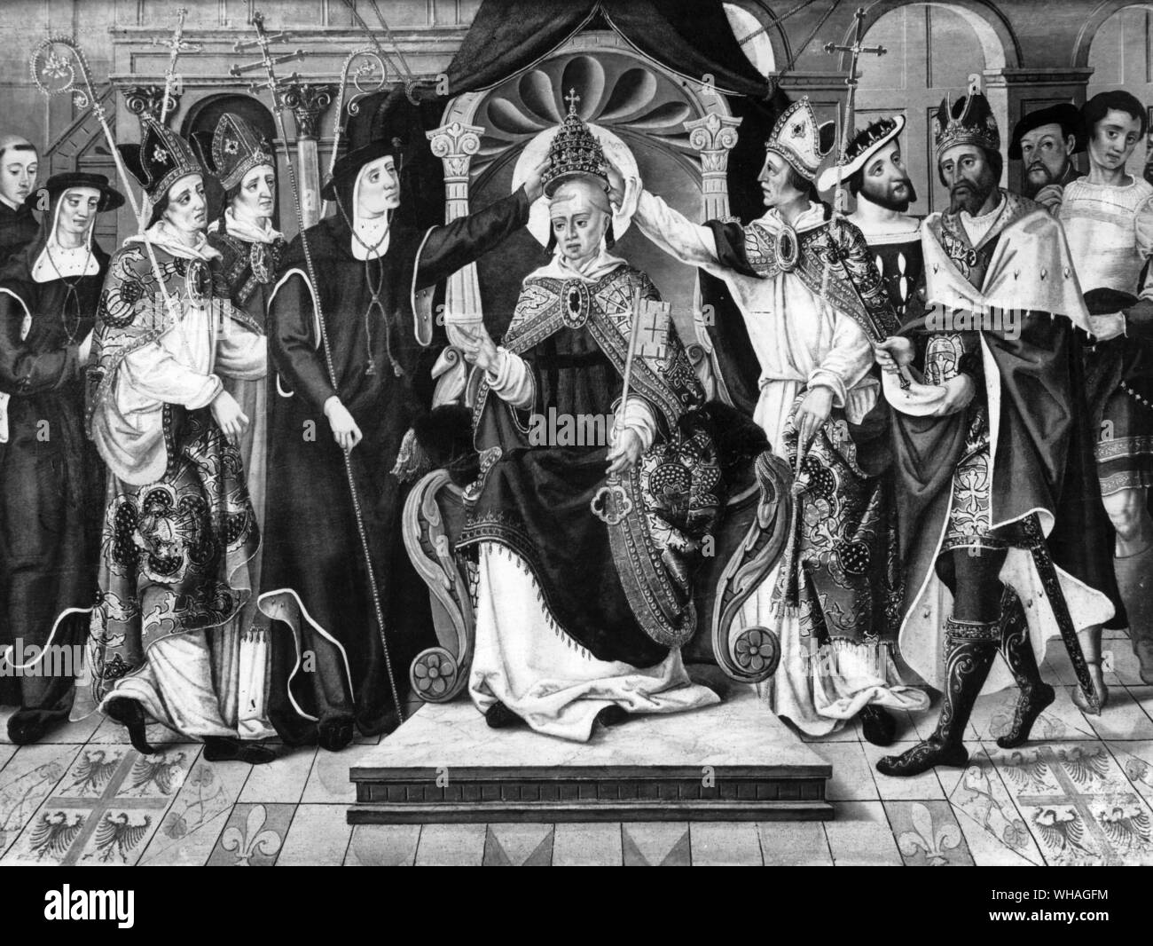 Celestine v coronation hi-res stock photography and images - Alamy