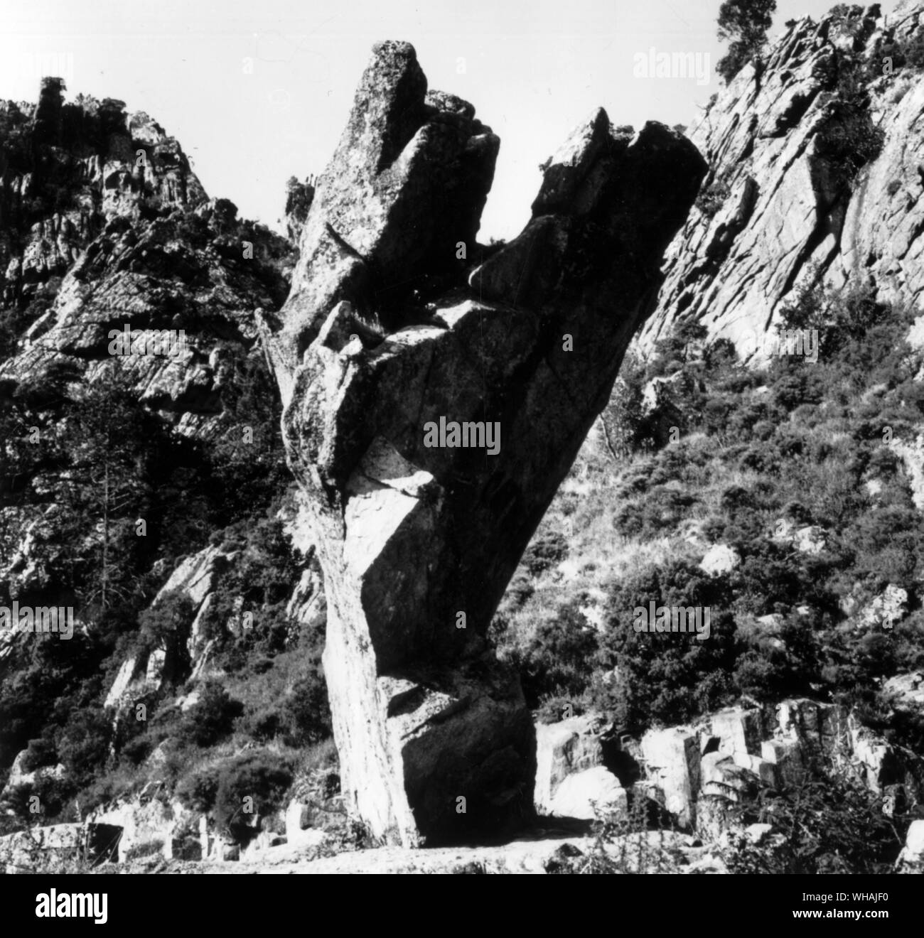 Les Calanche. Corsica Stock Photo - Alamy