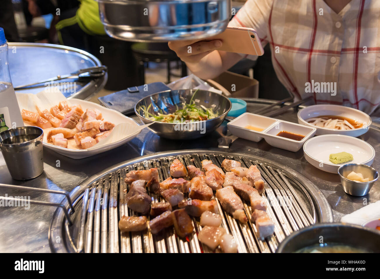 Samgyupsal High Resolution Stock Photography and Images - Alamy