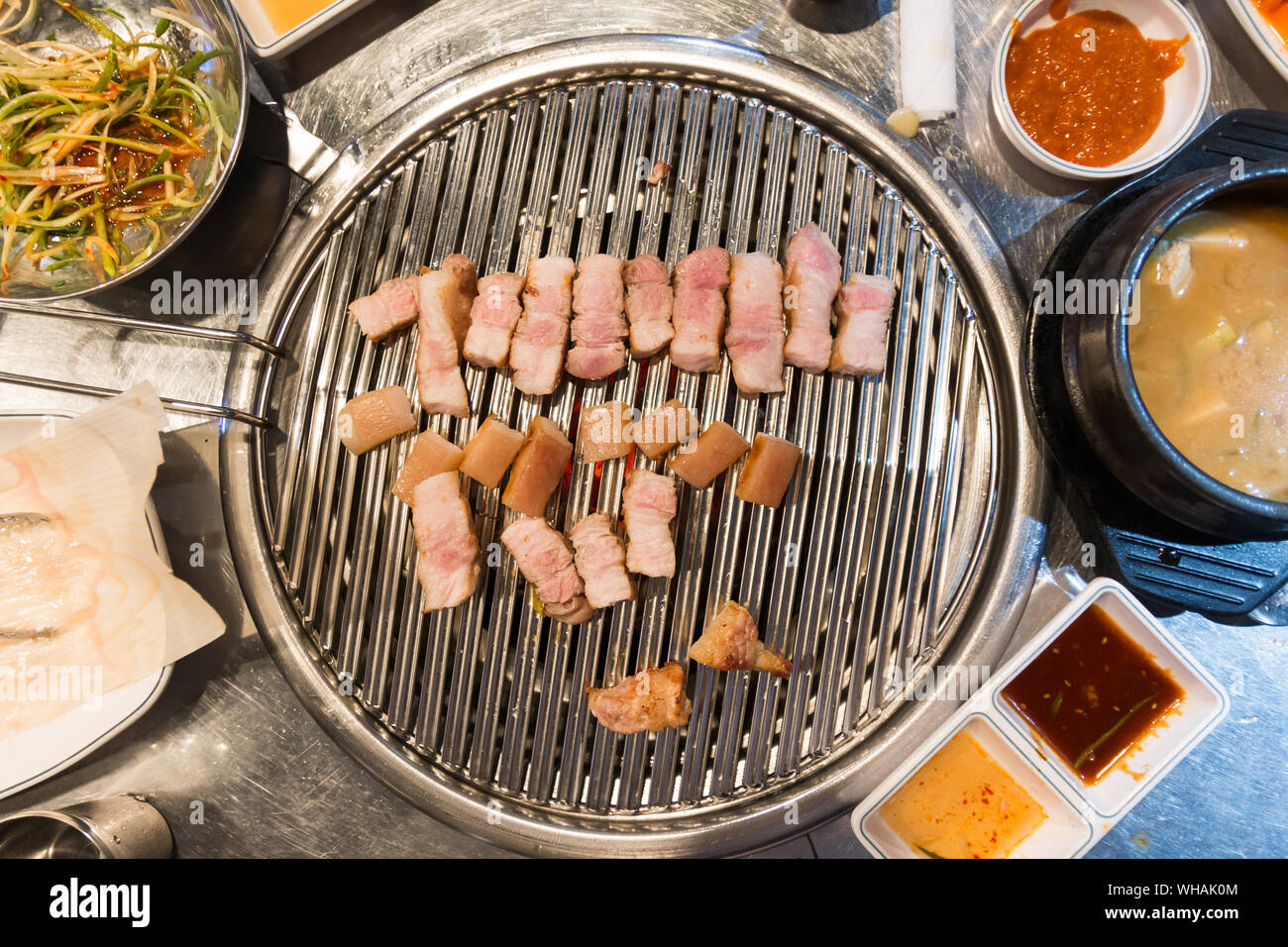 Samgyupsal High Resolution Stock Photography and Images - Alamy
