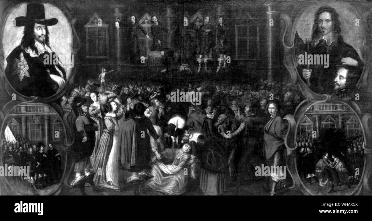 Execution of Charles I by Weesop Stock Photo - Alamy