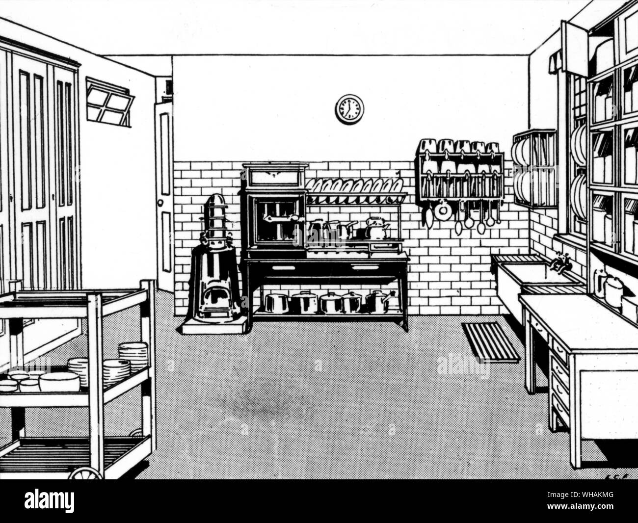 1920s Kitchen High Resolution Stock Photography and Images - Alamy