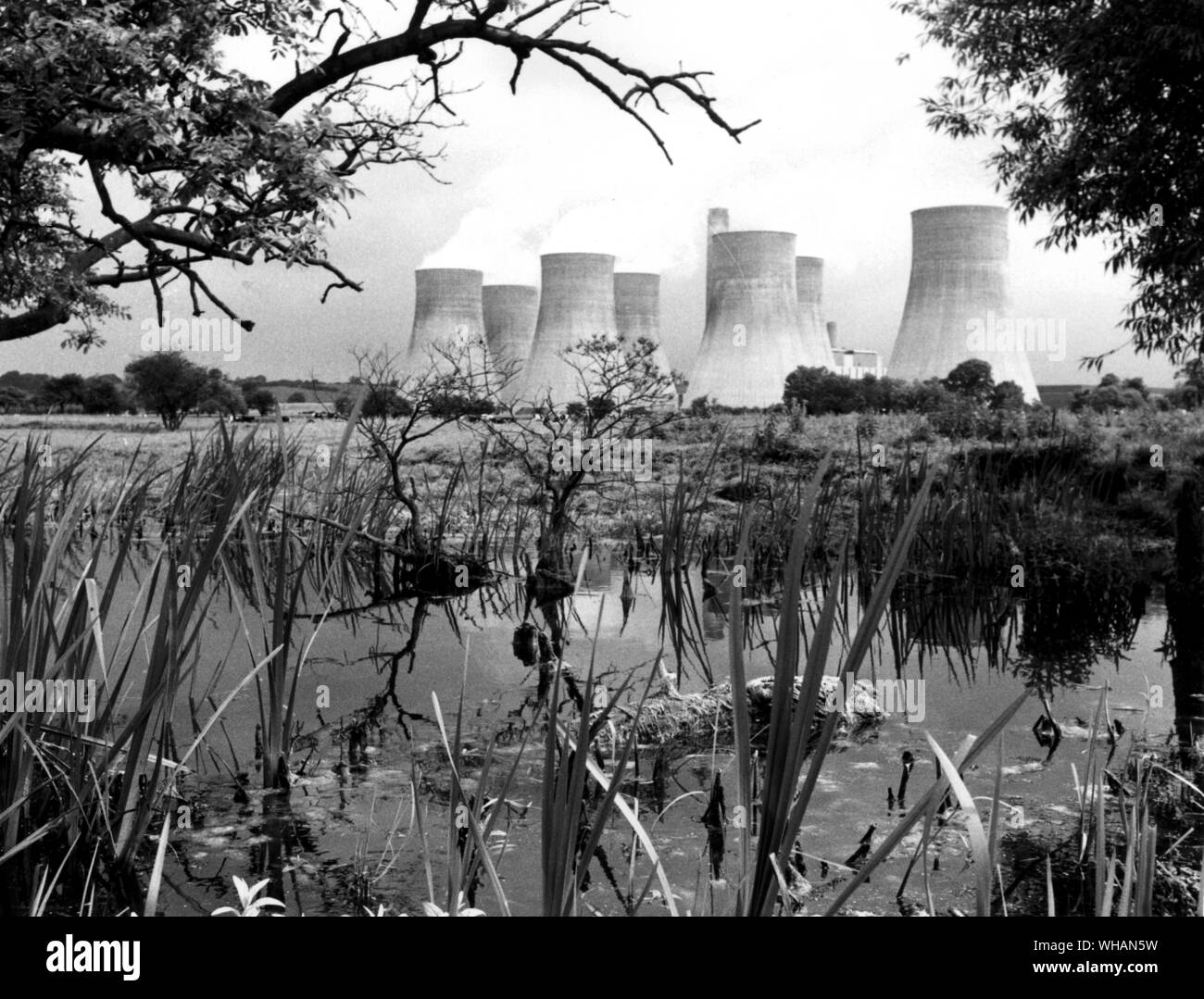 Power Station in Nottingham Stock Photo - Alamy