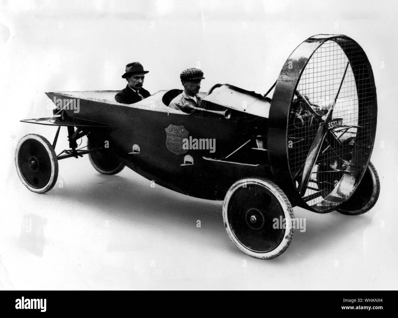 1921 Leyat airscrew car Stock Photo - Alamy