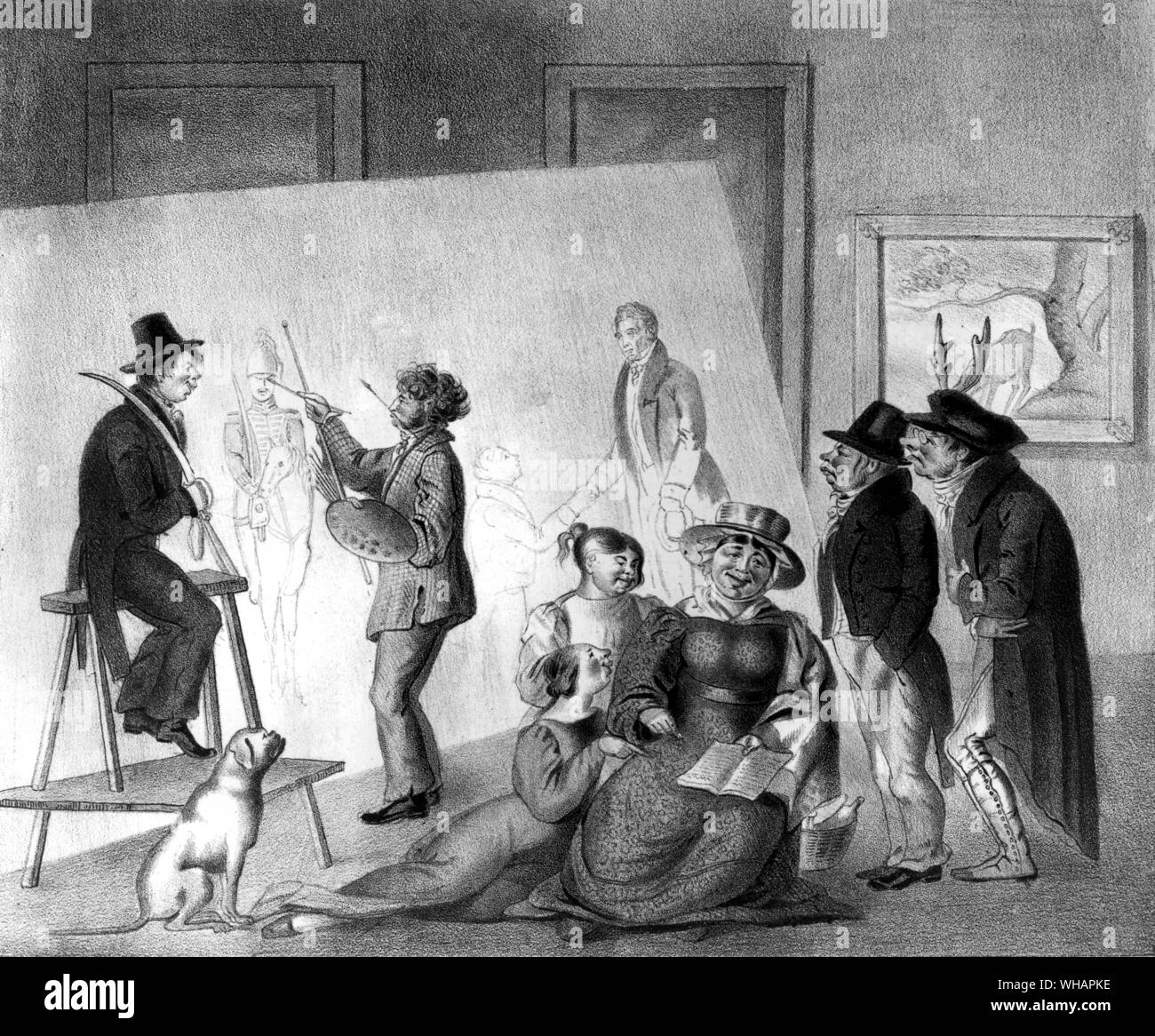 The Trollope Family. This lithograph from a sketch taken from life made ...