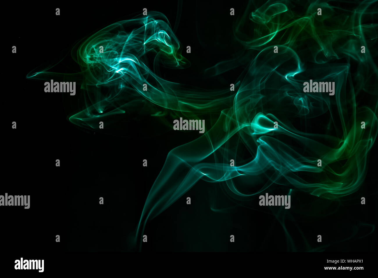 Green smoke color hi-res stock photography and images - Alamy