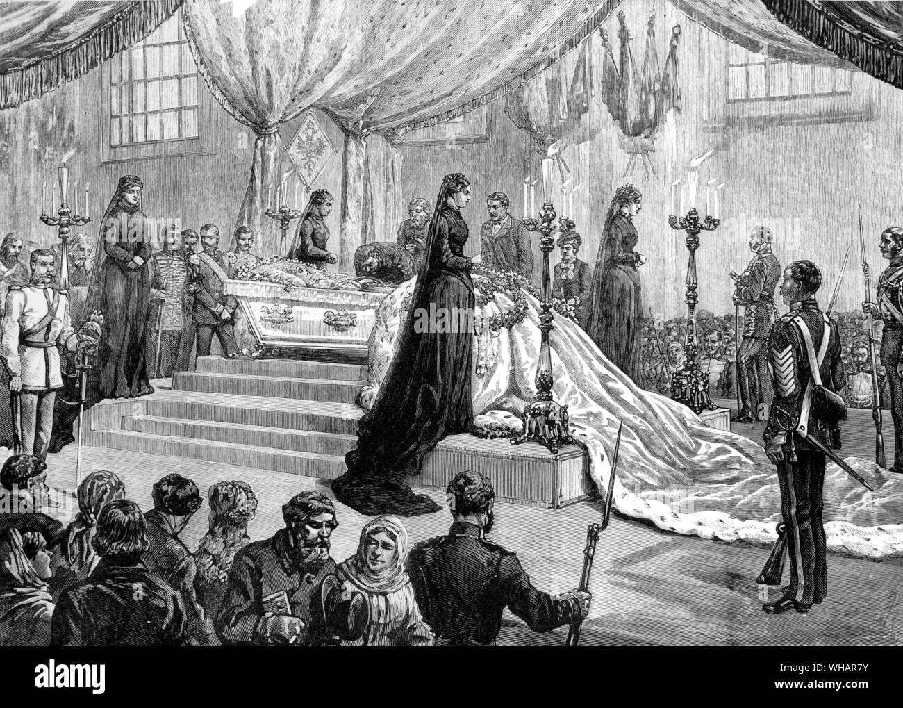 Funeral of the empress of russia hi-res stock photography and images ...