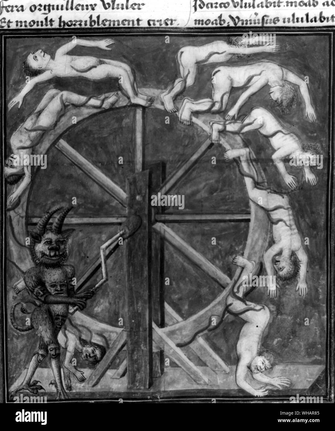 Treatise on Antichrist, Judgement, Heaven and Hell, French 15th century ...