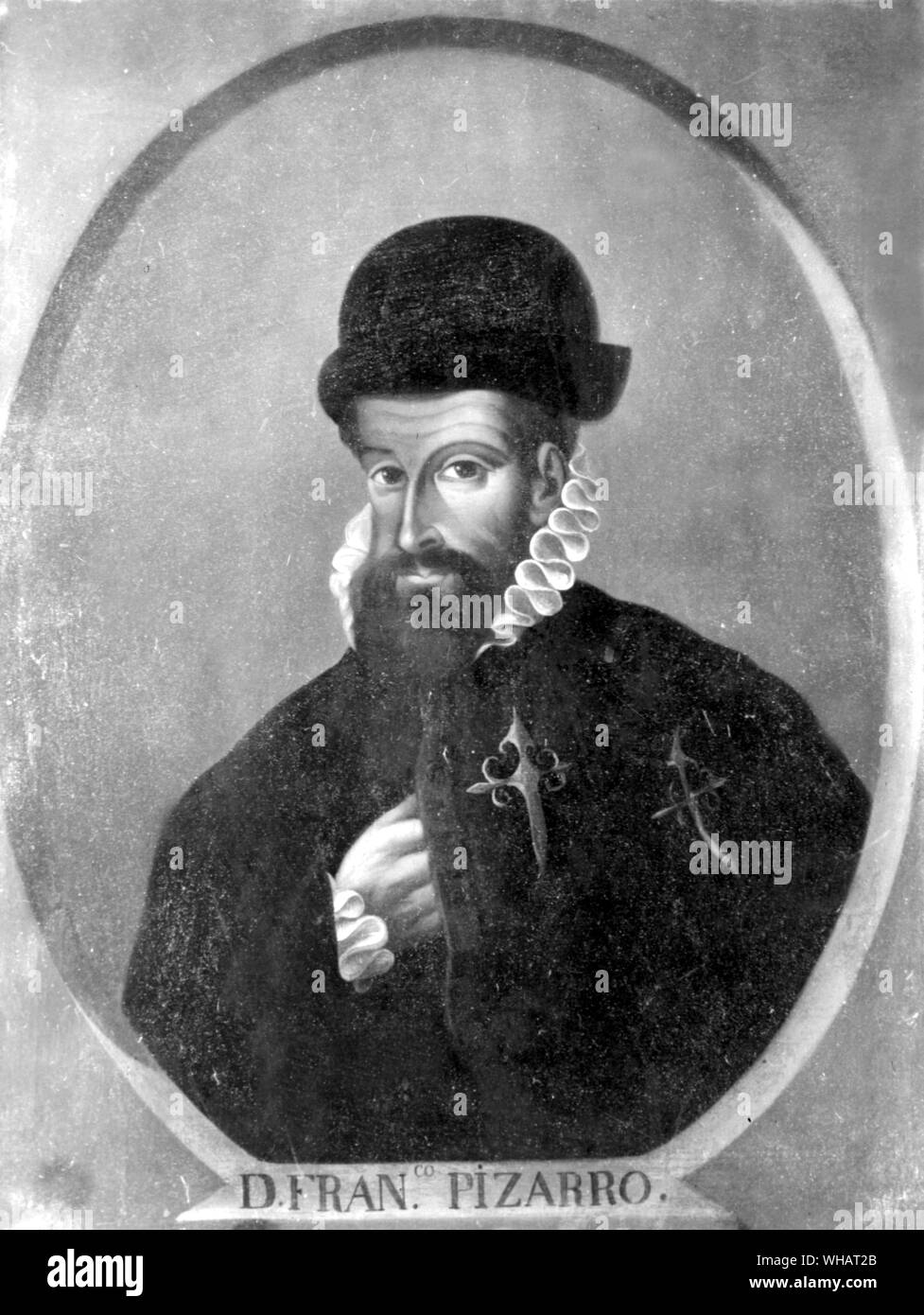 Francisco pizarro portrait hi-res stock photography and images - Alamy