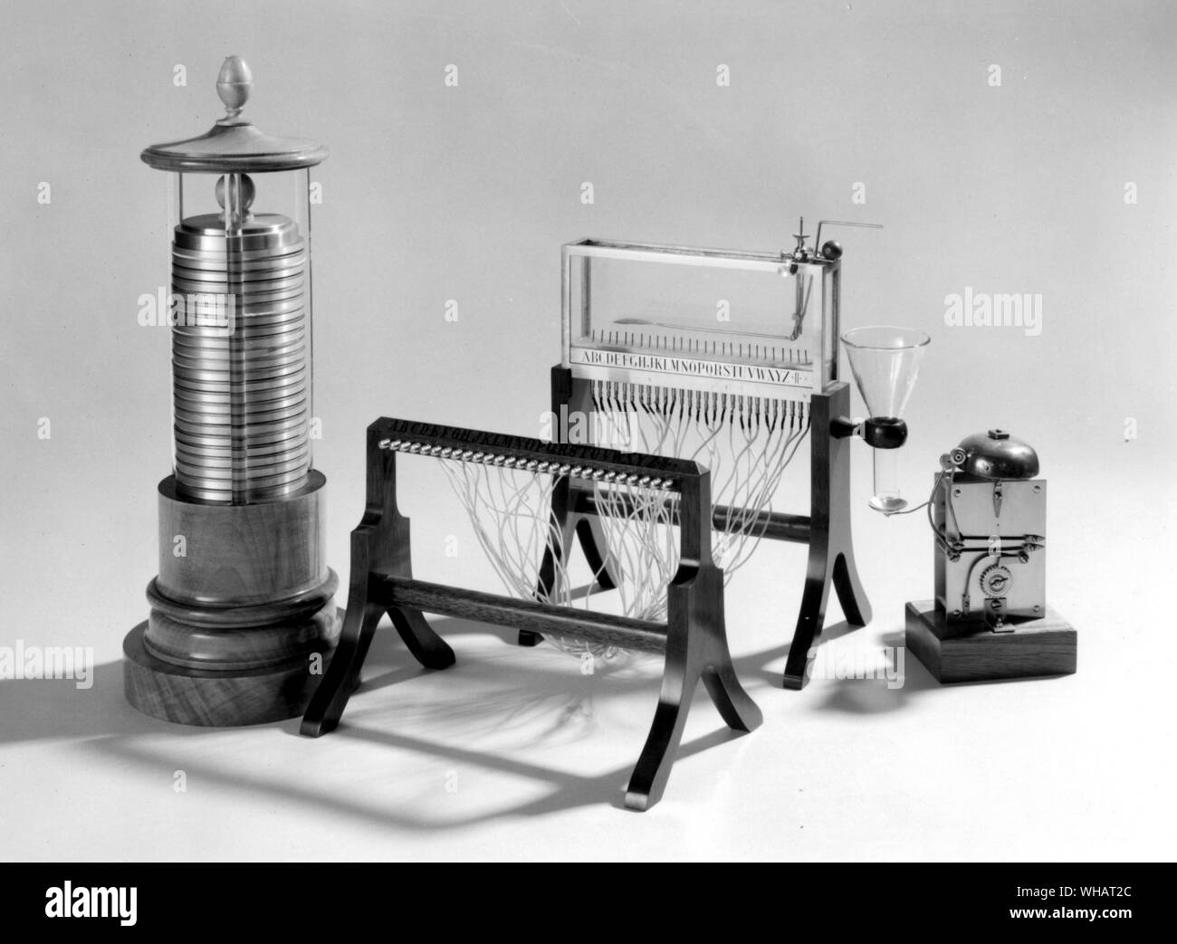 Replica of Sommerring's Telegraph of 1809-12 Stock Photo - Alamy