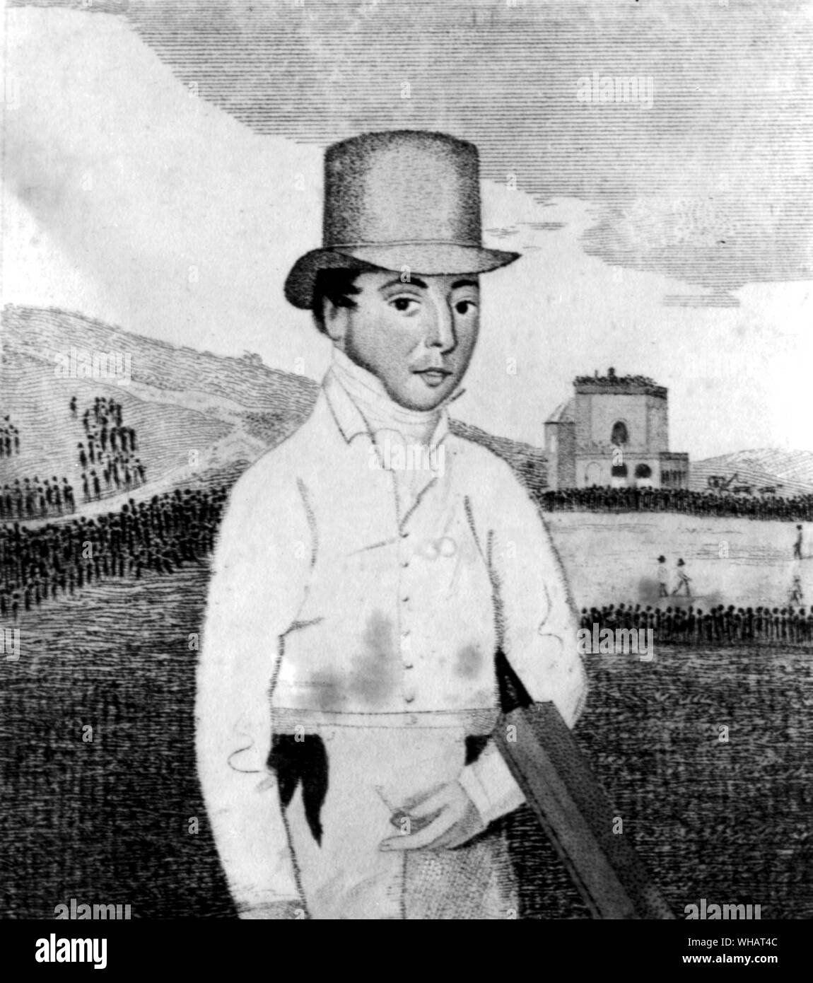 George Osbaldeston. Eccentric MP and sportsman Stock Photo - Alamy