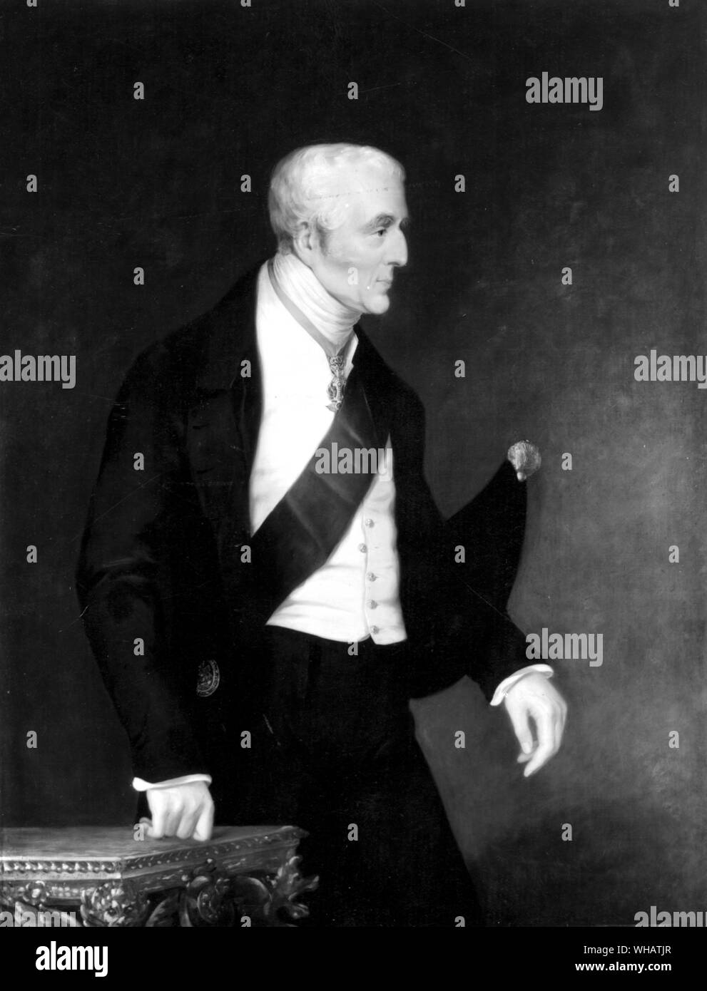 Arthur Wellesley 1st Duke of Wellington. A D'Orsay 1845. 1769-1852 ...