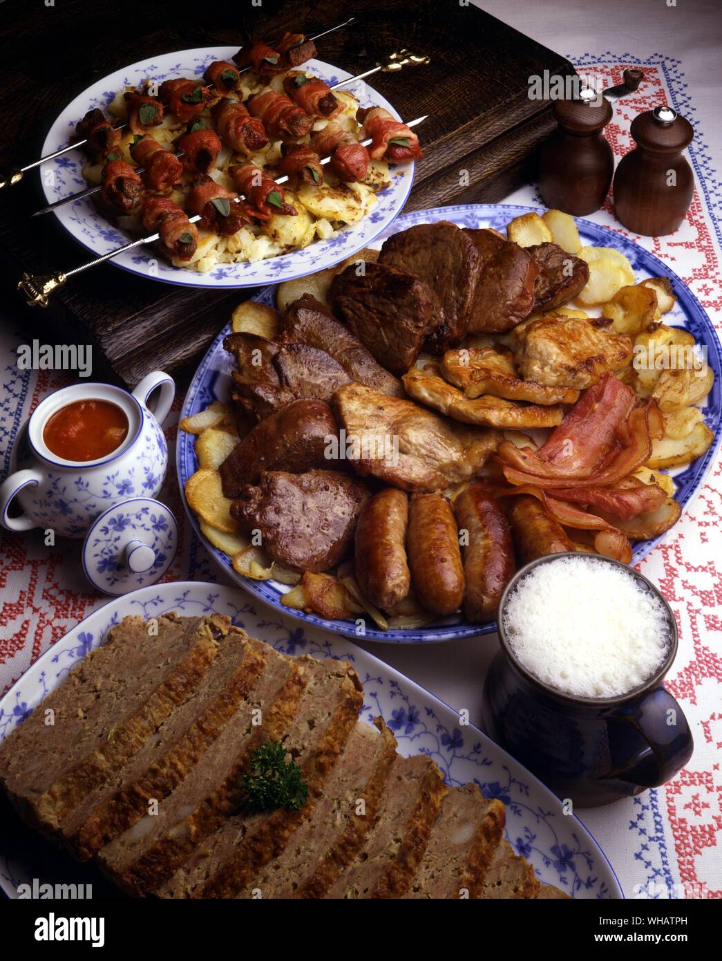 International Cooking . Top to Bottom.. Grilled Calves Liver. Zurcher ...