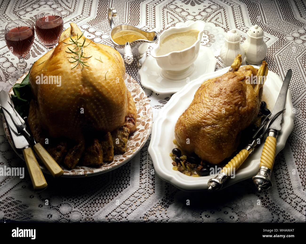 Italian Cooking By Robin Howe. . Left.. Tacchino Ripieno Arrosto ...