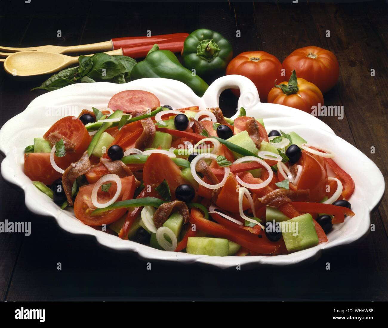 Italian Cooking By Robin Howe. . Condijon.. Mixed Vegetable Salad Stock ...