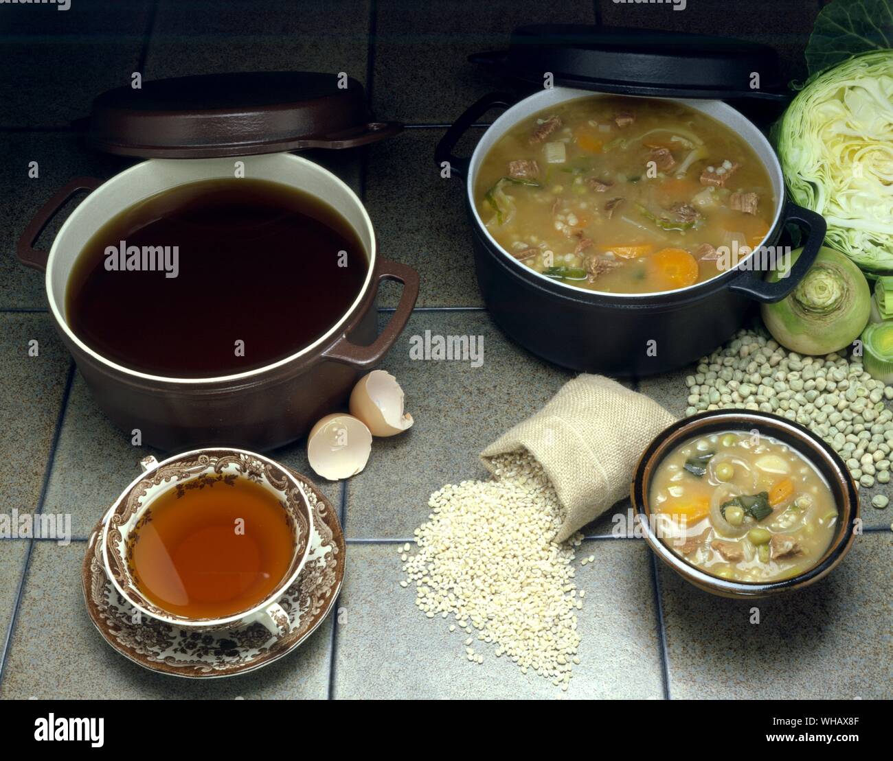 Broth hi-res stock photography and images - Alamy