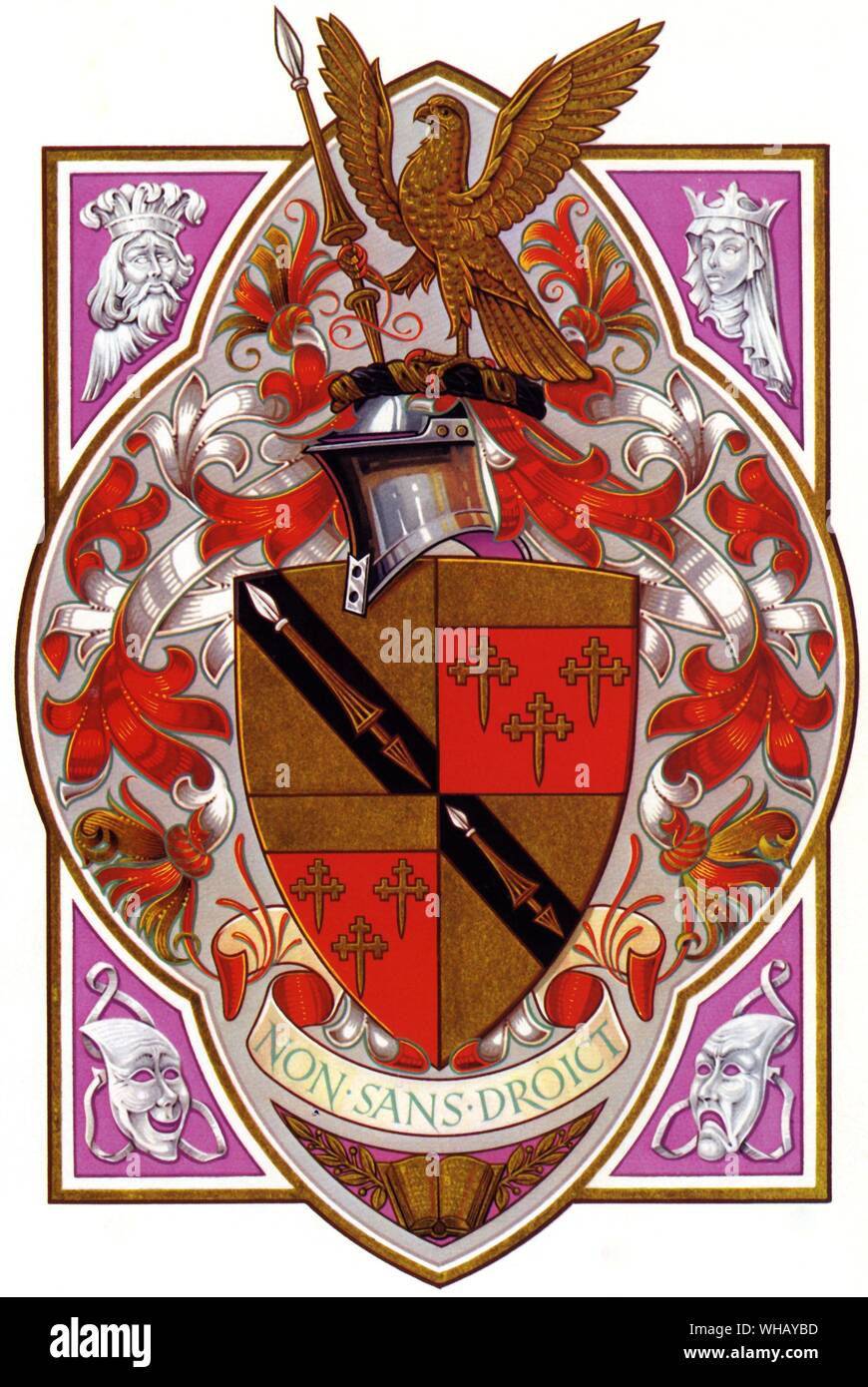 The escutcheon that John Shakespeare coveted as an alderman glover was ...