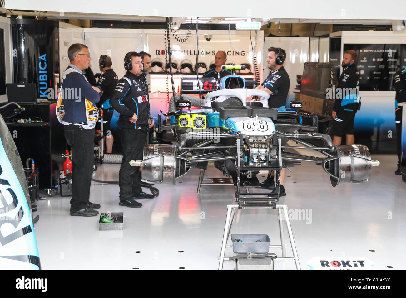 Team Williams, FW42, Mercedes-Benz M10, Hybrid, EQ Power + engine View ...