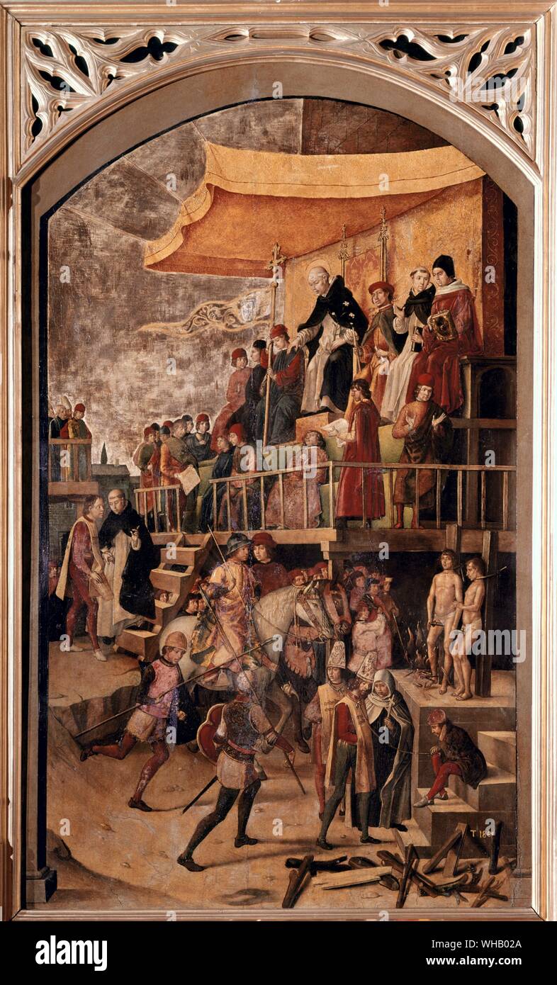 Burning Of Heretics Stock Photos & Burning Of Heretics Stock Images - Alamy
