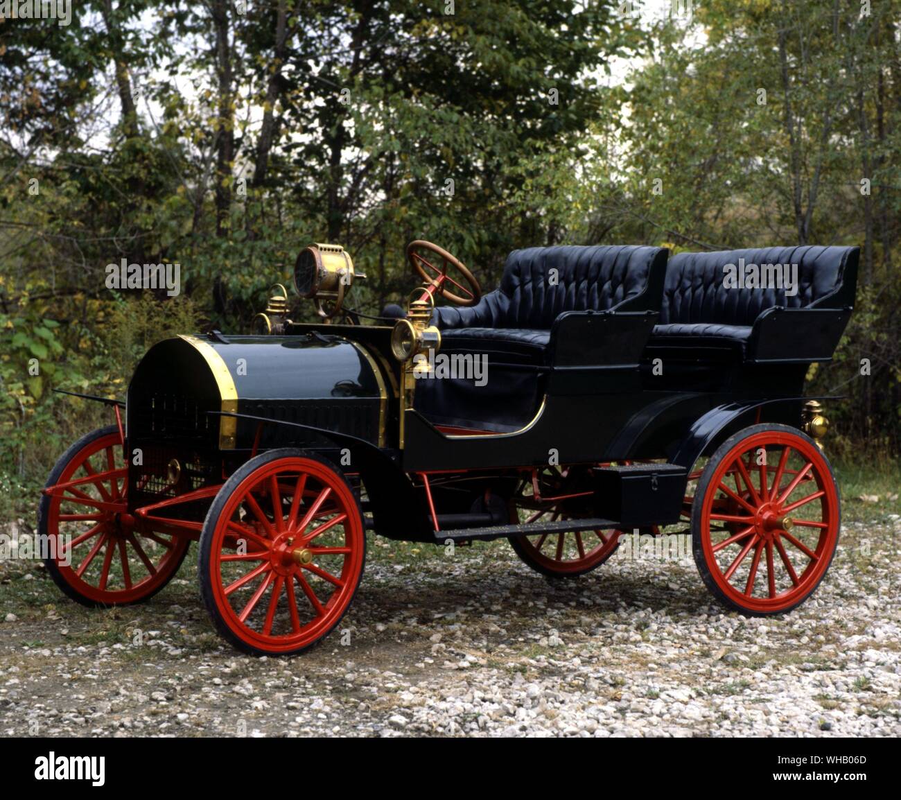 Transport Road 1908. high wheeler Albany Model Kiblinger Model G Stock ...