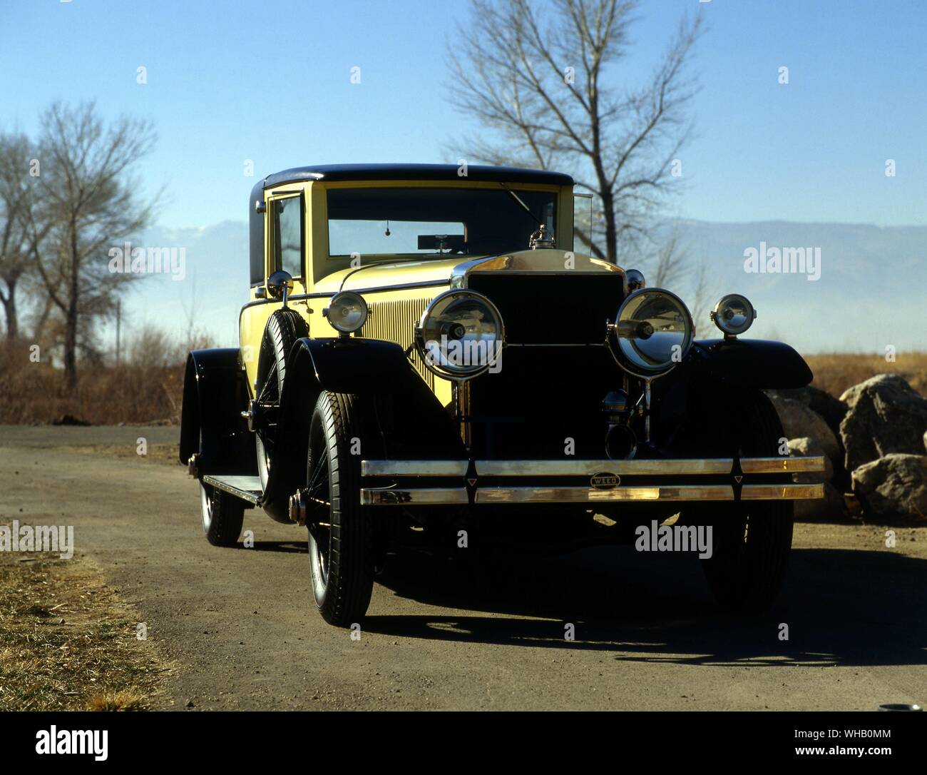 Transport Road 1925. Doble Series E Steamer 9 Murphy Coupe Stock Photo ...