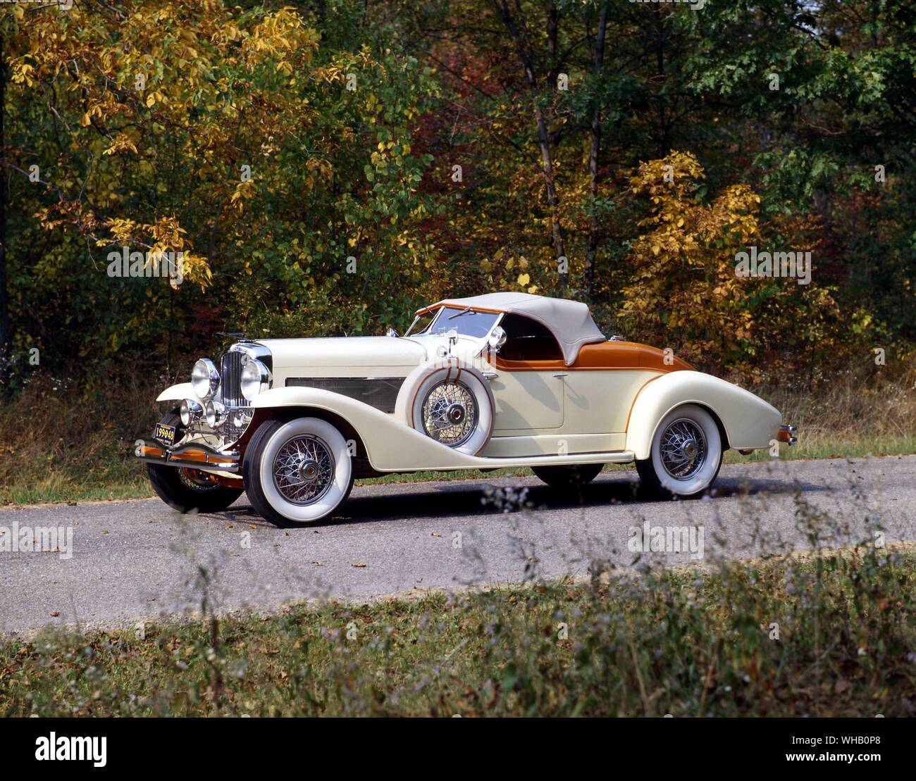 1933 Duesenberg S.J.Roadster Stock Photo - Alamy
