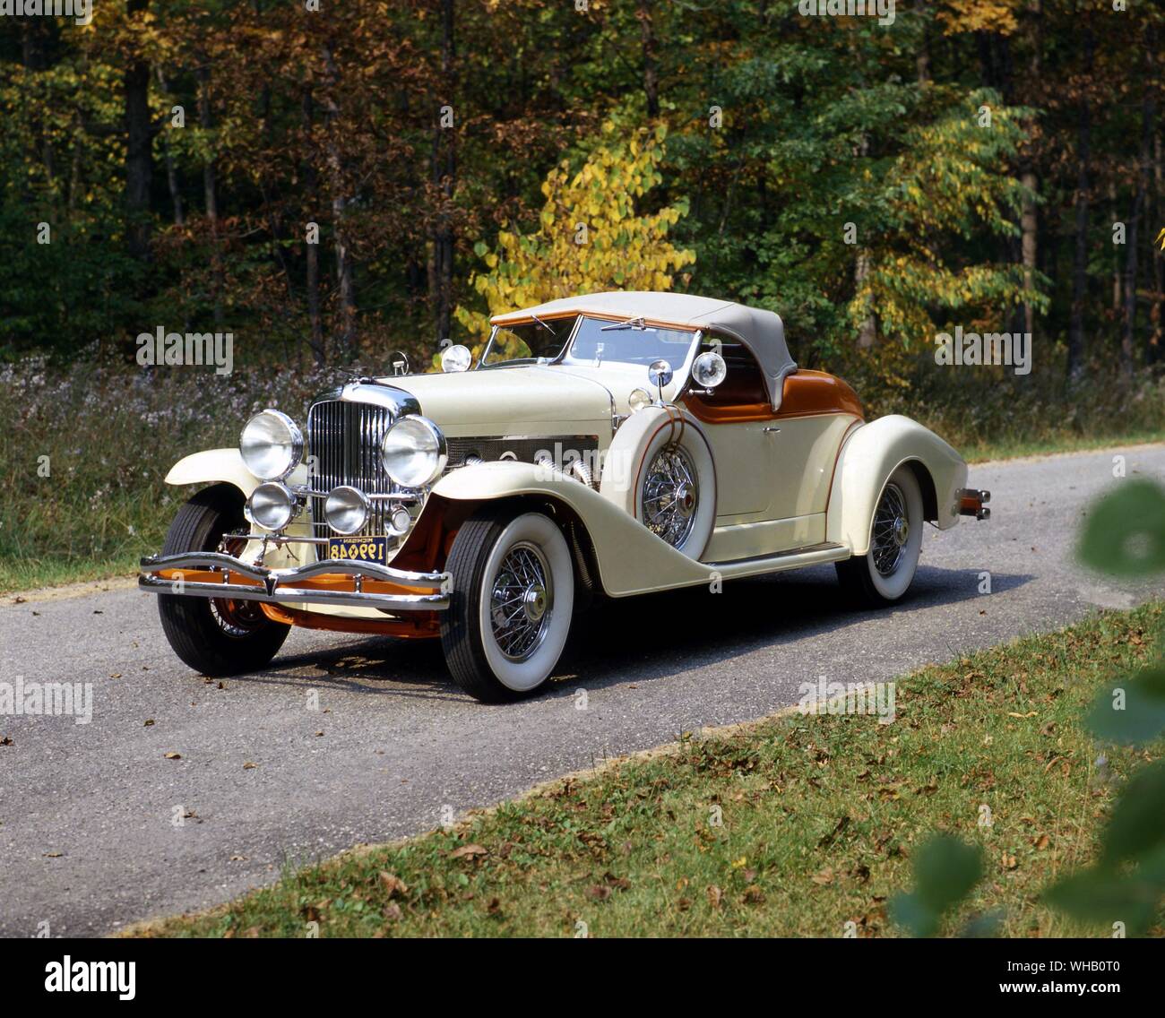 1933 Duesenberg S.J.Roadster Stock Photo - Alamy