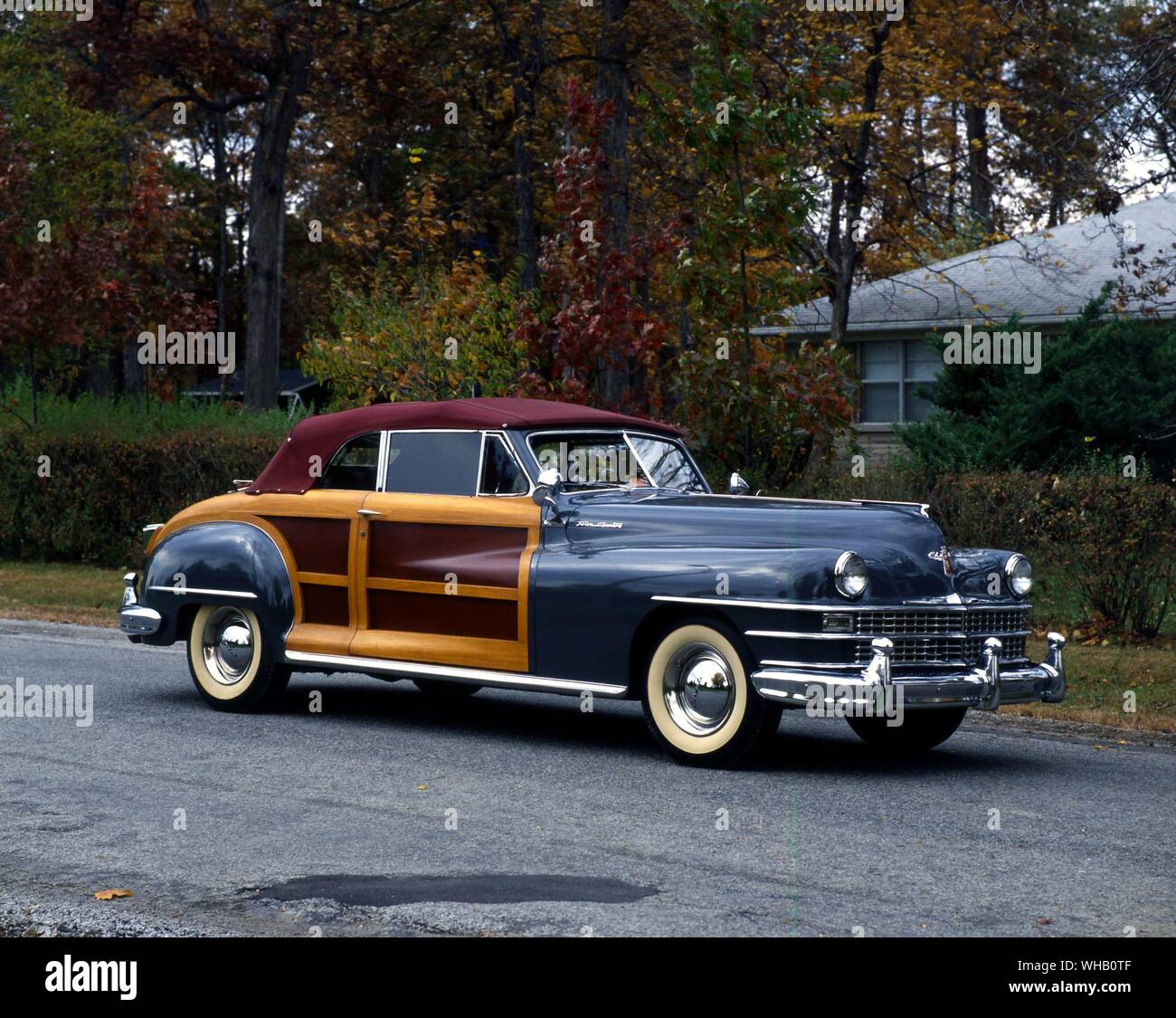 1948 Chrysler town and country convertible Stock Photo - Alamy