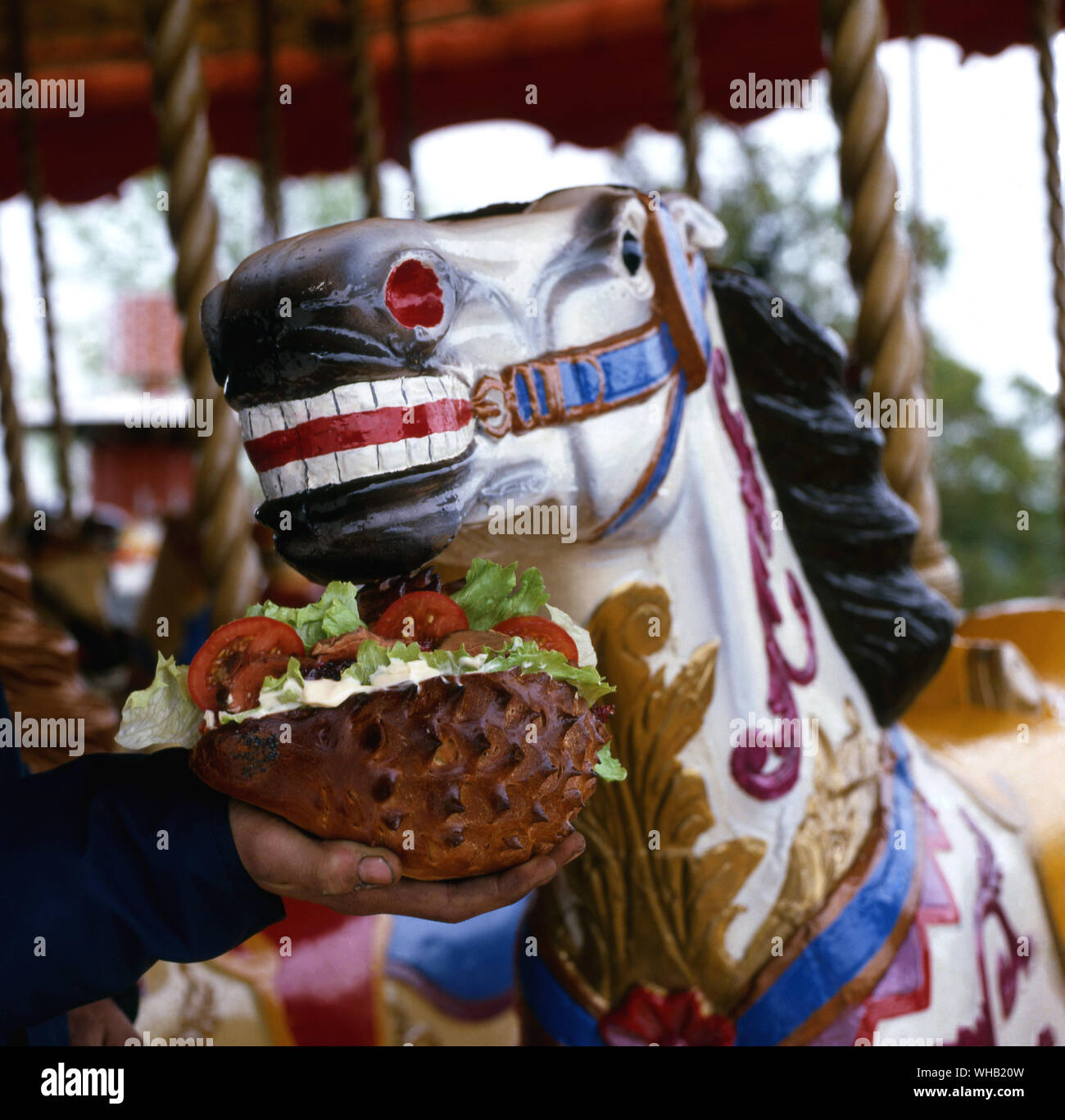 Food carousel hi-res stock photography and images - Alamy