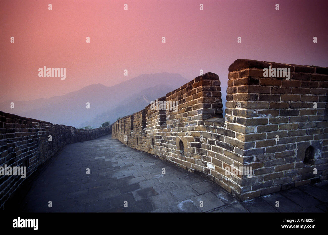 View Of Brick Wall Stock Photo - Alamy