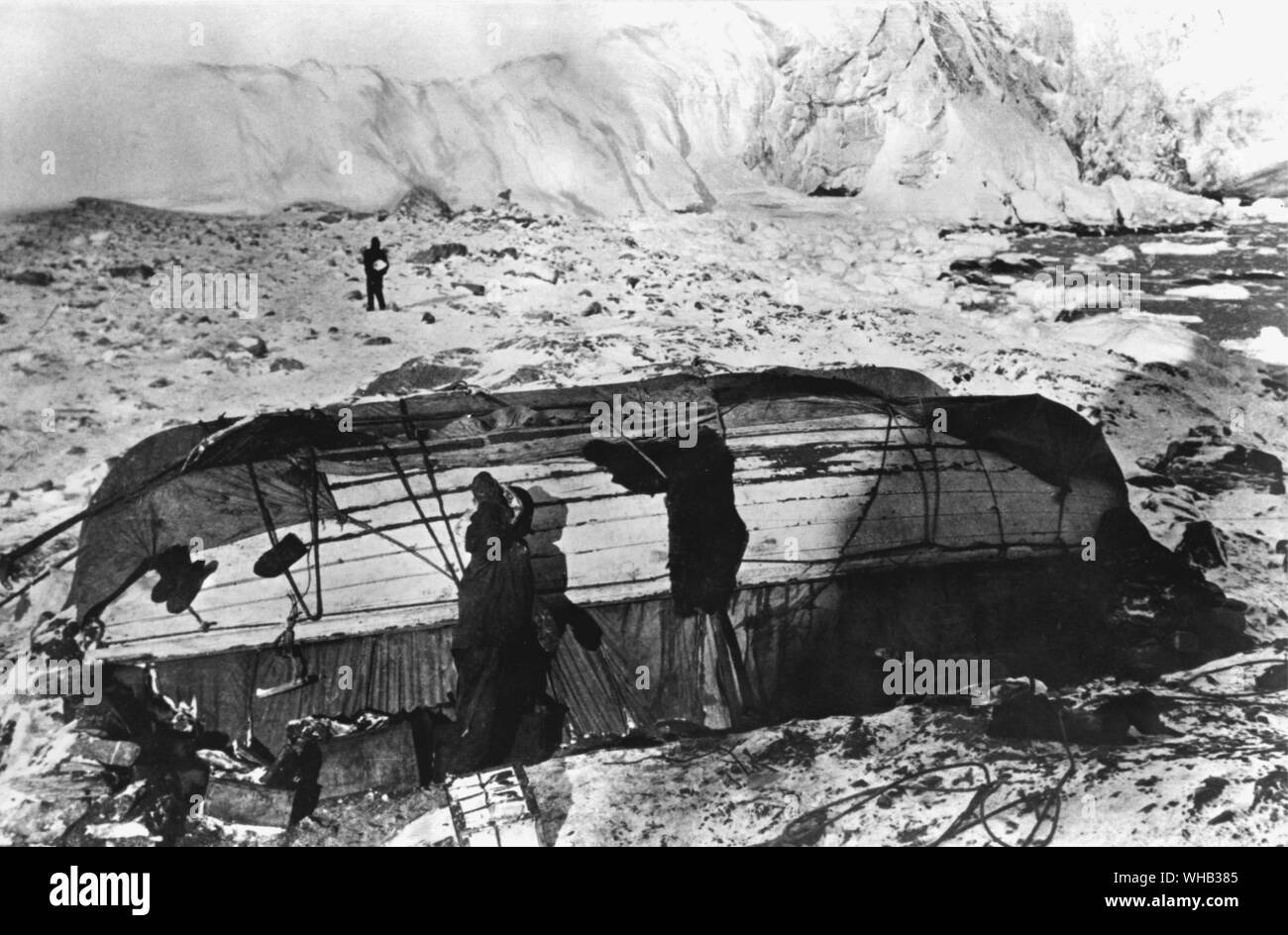 Hut in which the Captain Scott Expedition lived Stock Photo - Alamy