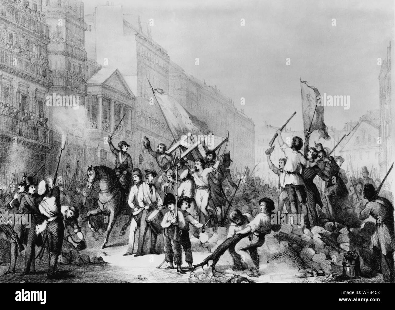 French riot Black and White Stock Photos & Images - Alamy