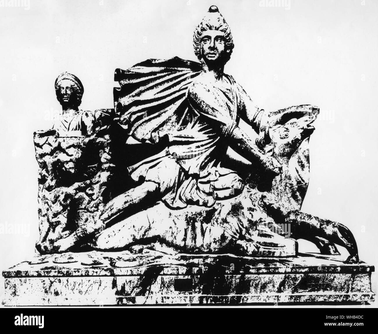 Mithras killing the sacred bull hi-res stock photography and images - Alamy