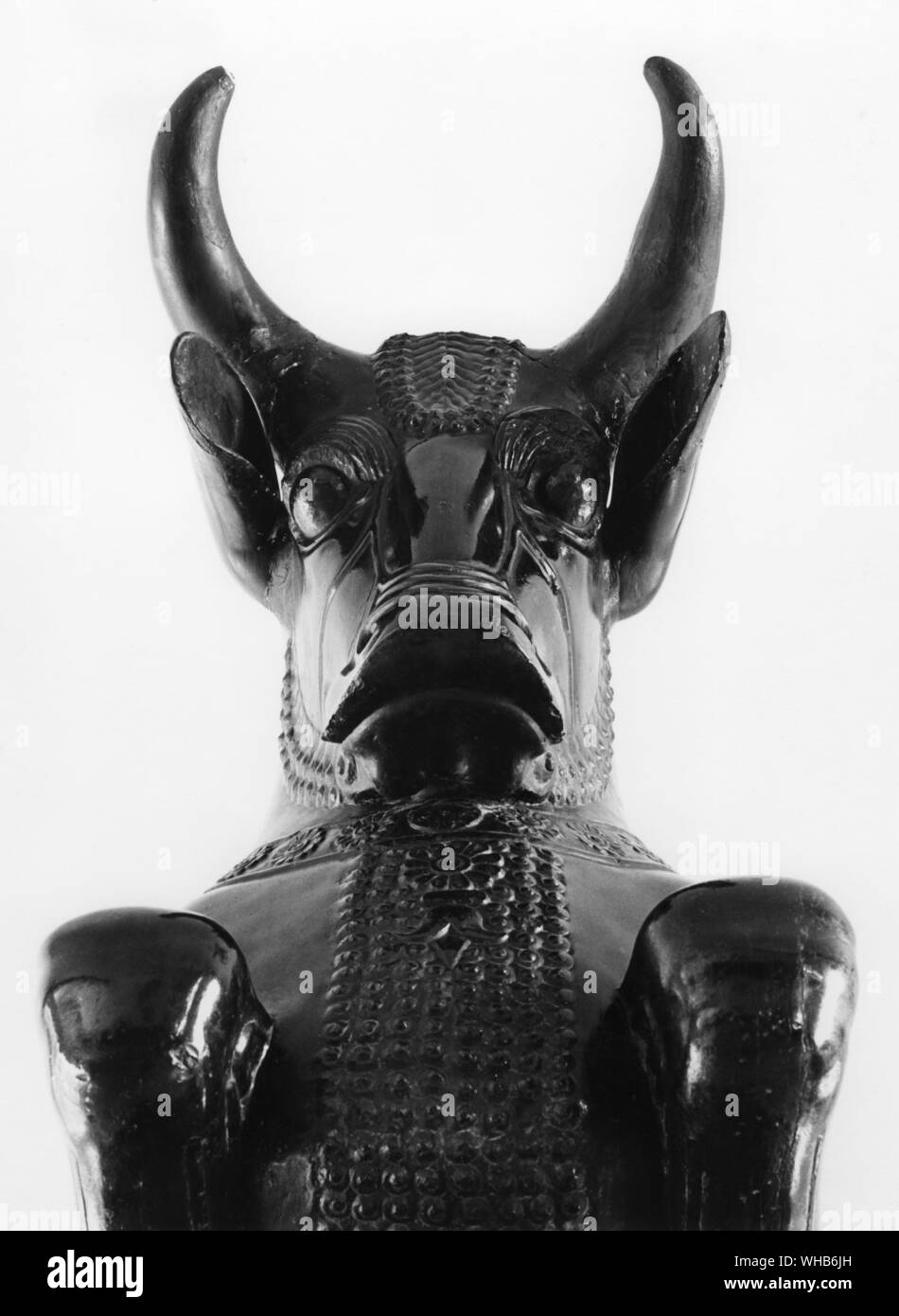 Bull capital from the Palace remains at Persepolis 5th century BC ...