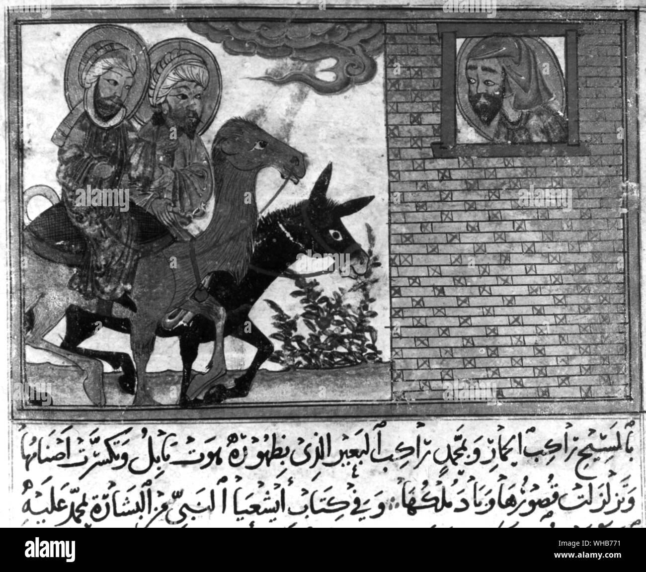 Jesus on a donkey hi-res stock photography and images - Alamy