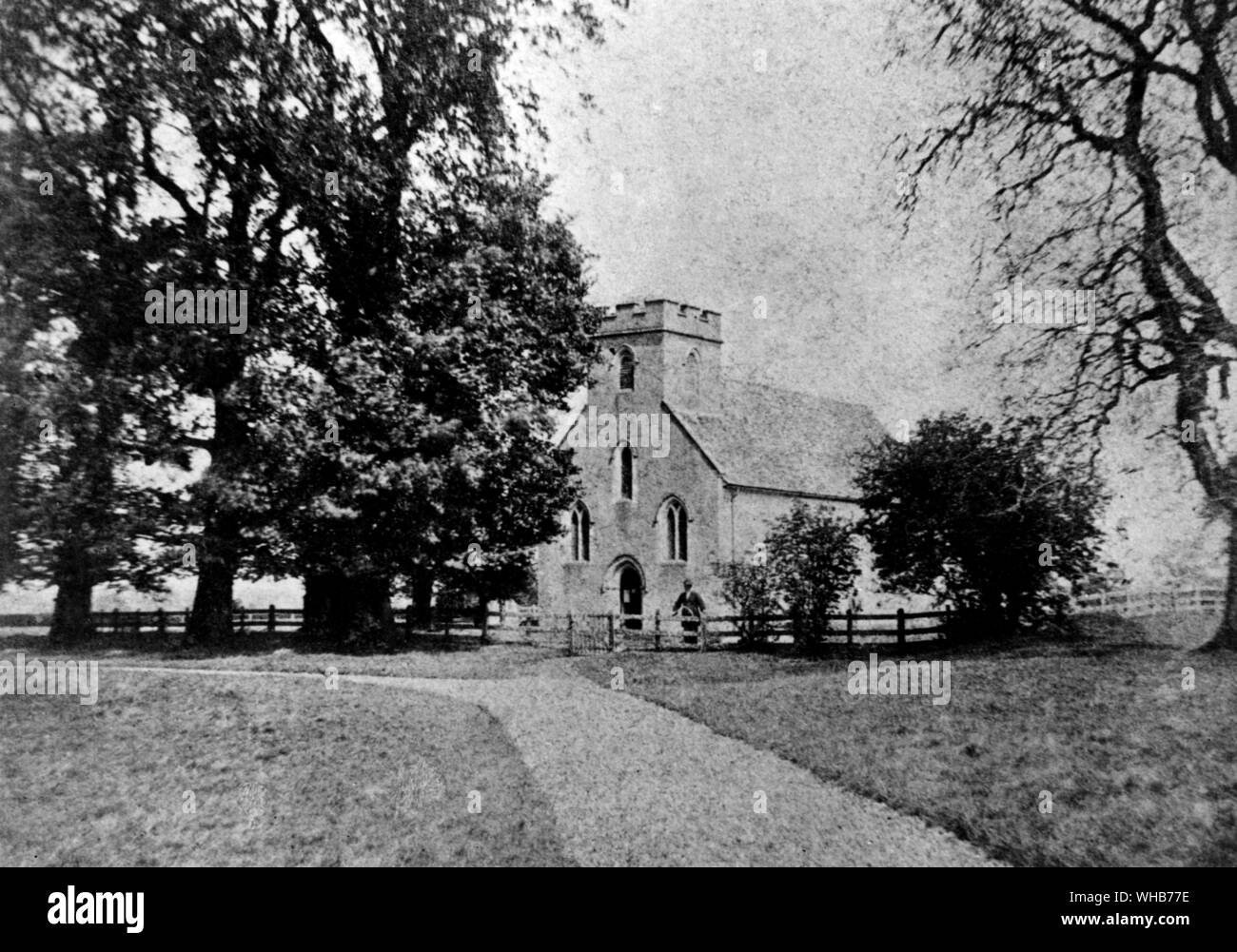 Steventon Church - Jane was born in Steventon House nearby in 1777 ...
