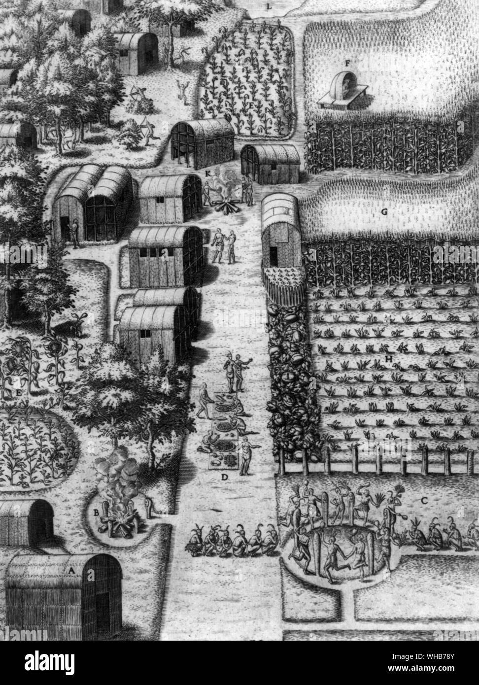 The rites of the agricultural year. North American indians dance feast ...